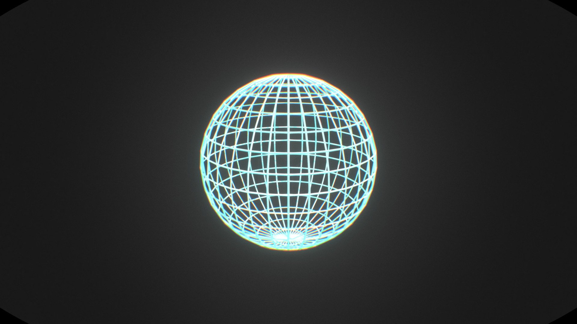 wireframe_3d_globe - 3D model by dorhershko [91bff71] - Sketchfab