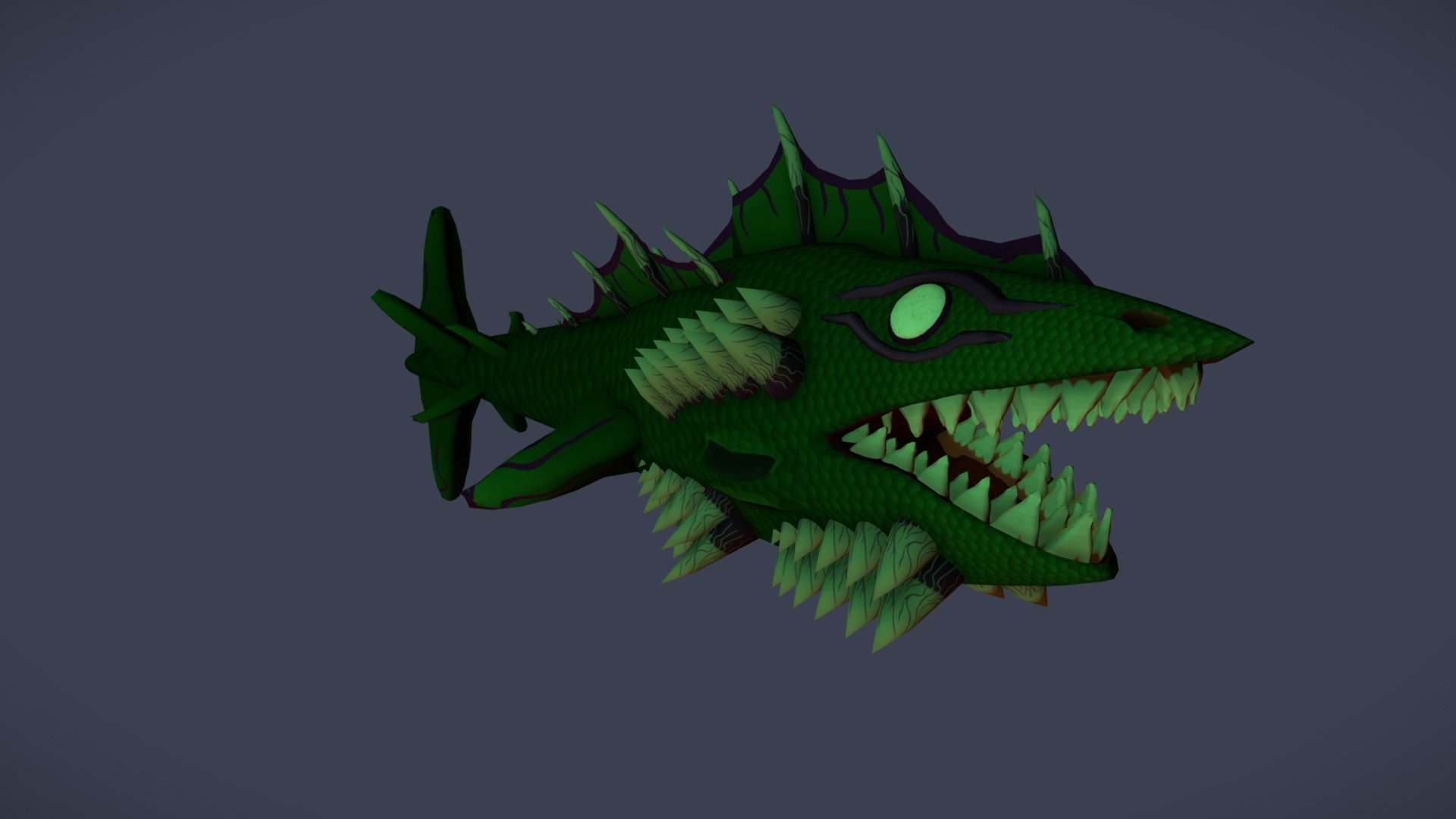 Stylised Sea Monster - 3D model by jorandp [91c0d6b] - Sketchfab