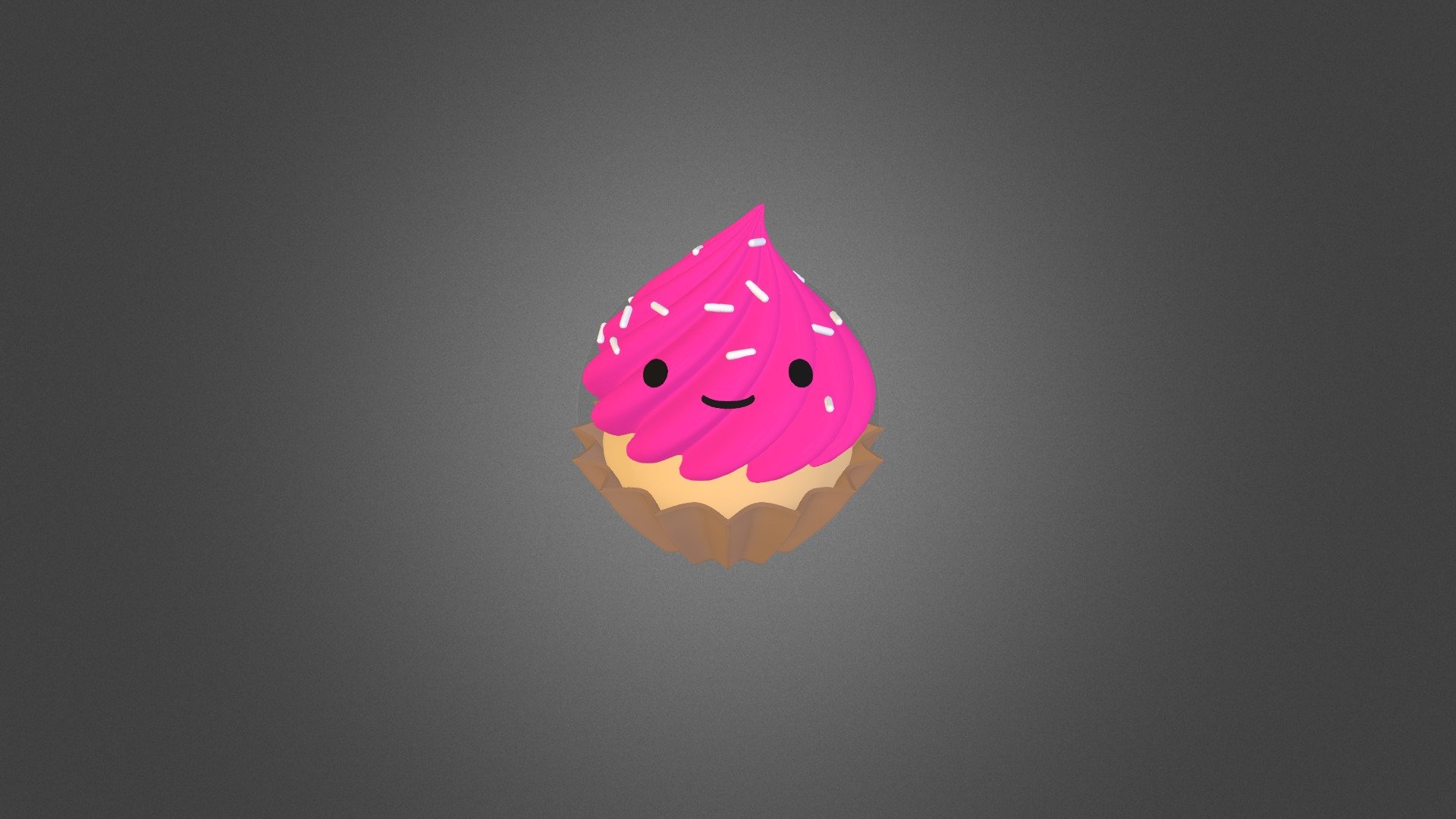CupCake - 3D model by Dickie McCarthy (@DickieMayCry) [91c2d1f] - Sketchfab