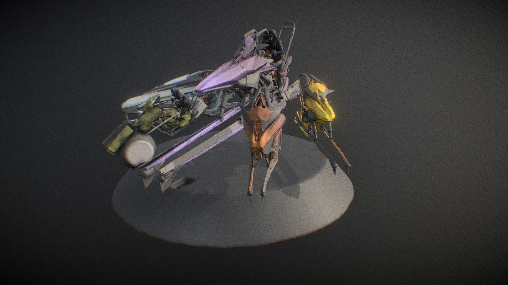Grav Bike Showcase (VR Sculpt) - 3D model by William Domeyer ...
