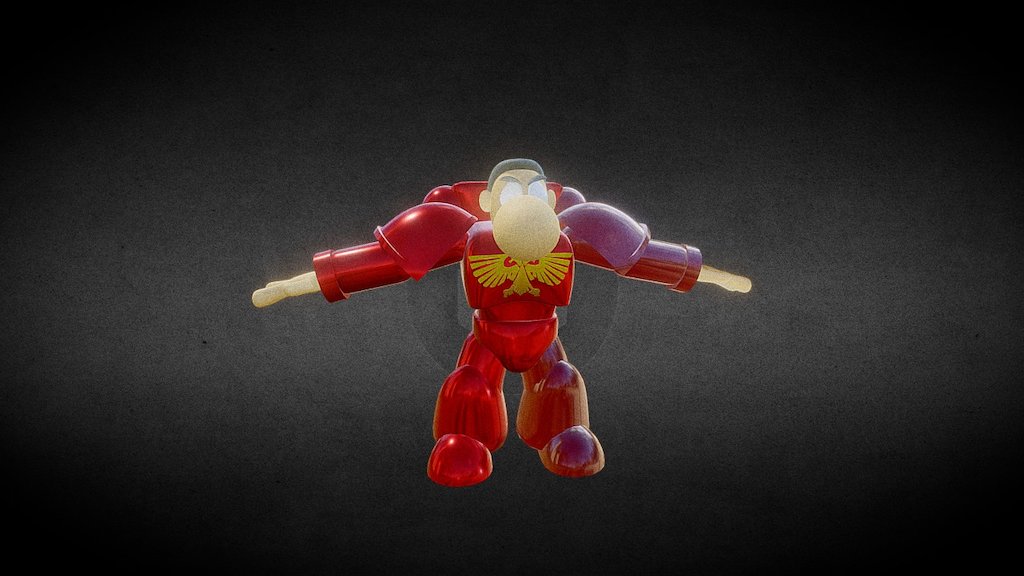 Marine - 3D model by alejandrogonzalezchaves [91c6a52] - Sketchfab