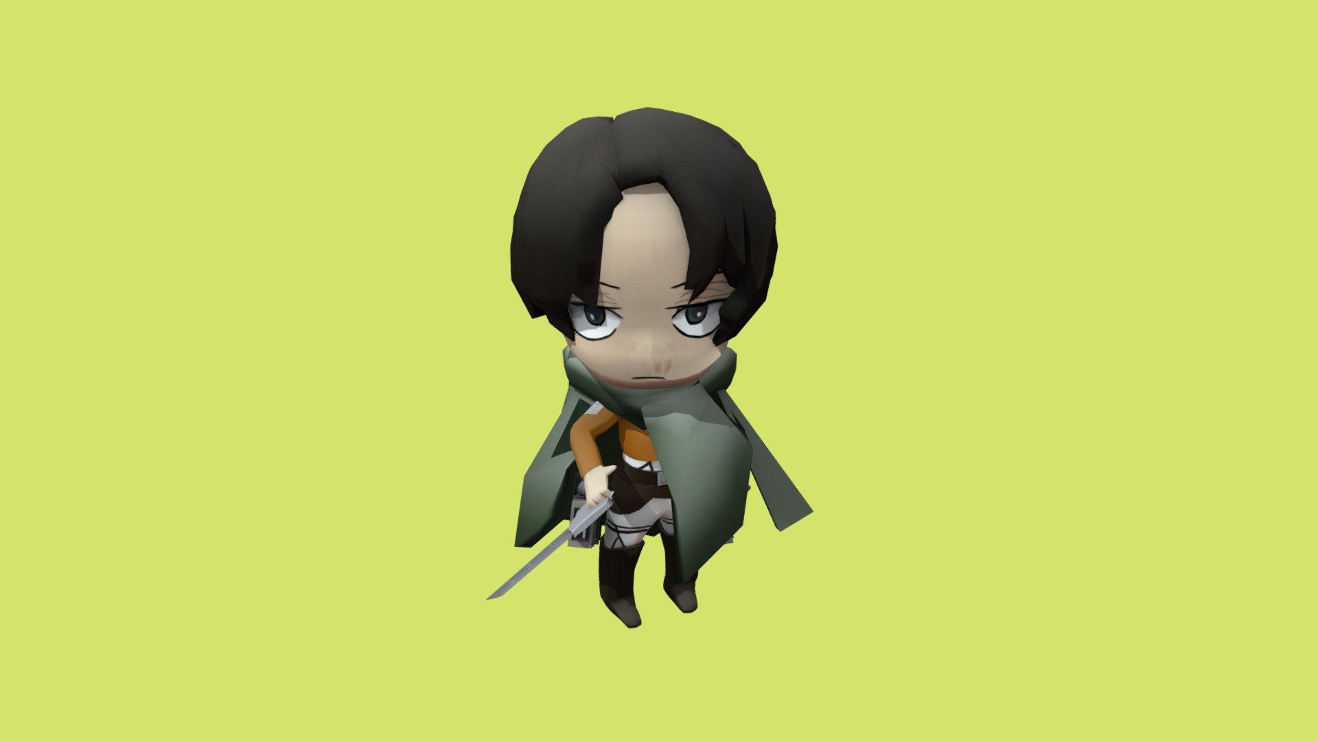 Levi_Chibi_LowPoly_ - 3D model by xiao.shan.costajussa [91c7116 ...