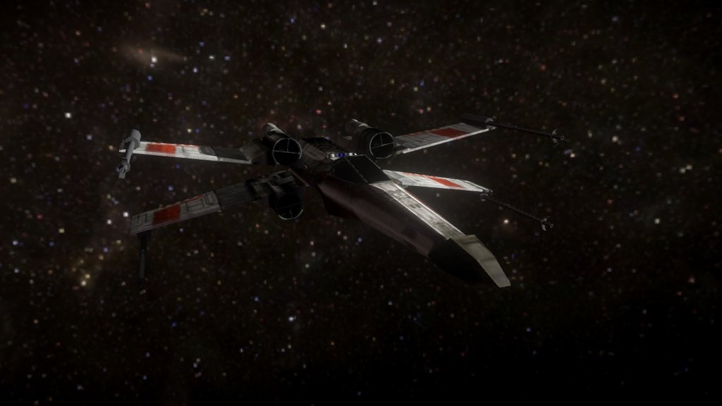 X-wing - 3D model by Sander Winkeler (@aerialmace) [91c7123] - Sketchfab