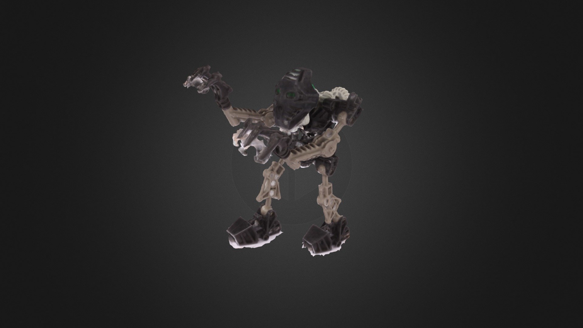 Black and Grey Lego Bionicle - Download Free 3D model by Seth Berrier ...