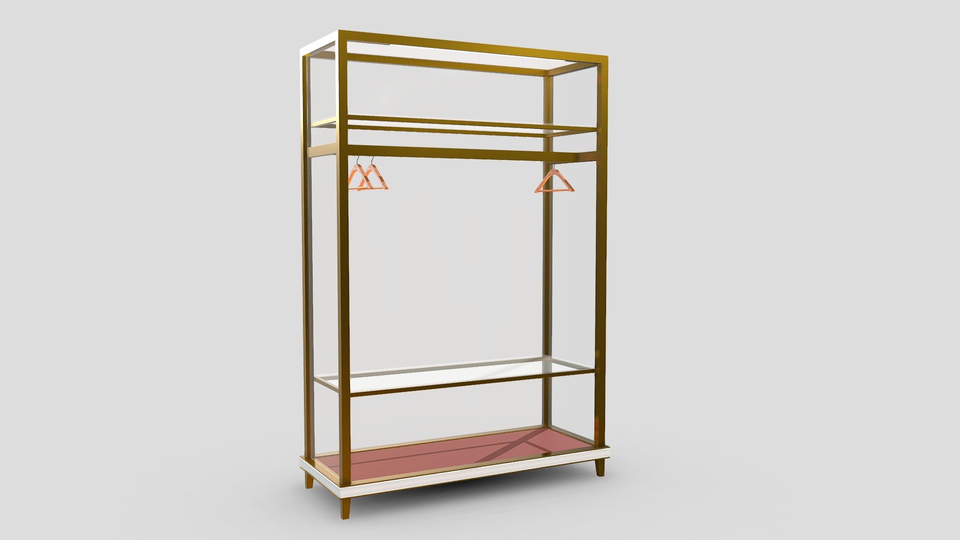 Shop Showcase Display nr. 2 - Buy Royalty Free 3D model by 3DTechDesign ...