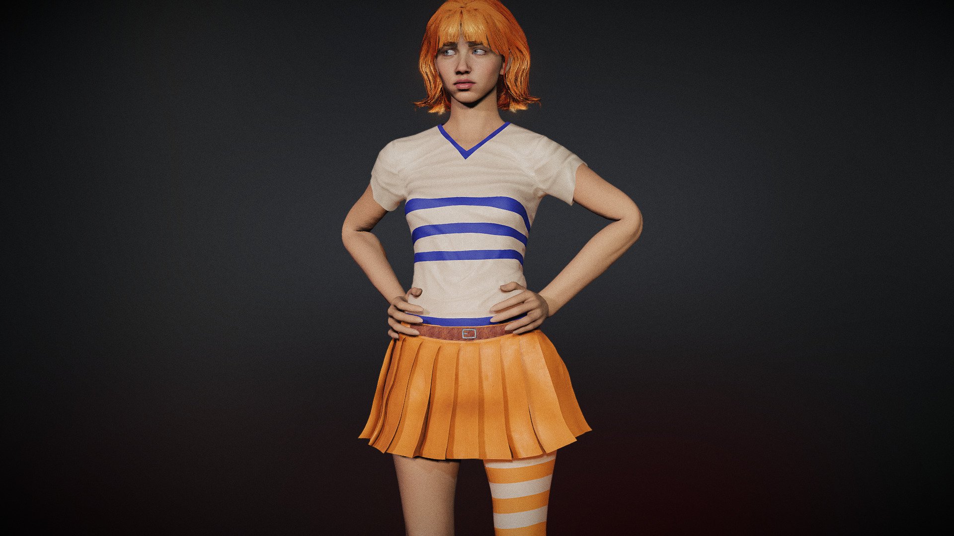 Nami - Buy Royalty Free 3D model by Cg Stuff (@bokeh) [91cce0b ...