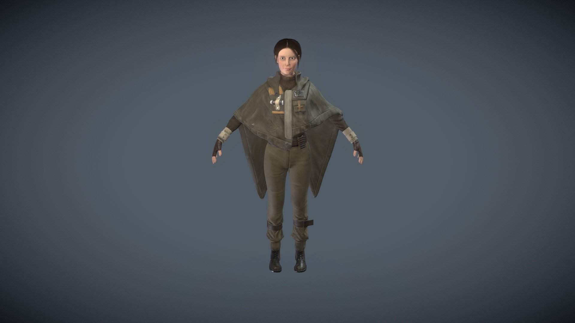 Jyn Erso Character Model - Download Free 3D model by ALHipwell [91cd36f ...