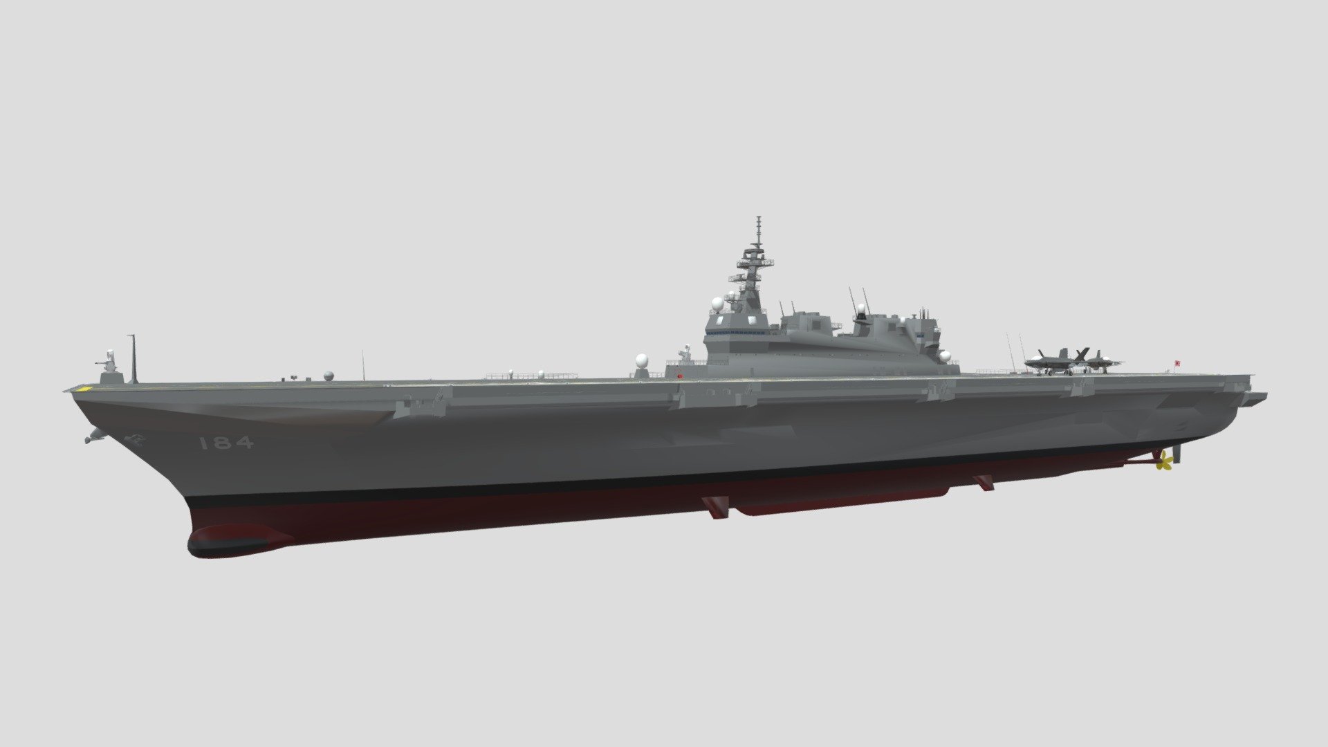 JS Kaga DDH/CVM - 184 - Download Free 3D model by SB-129 (@hrd4588 ...