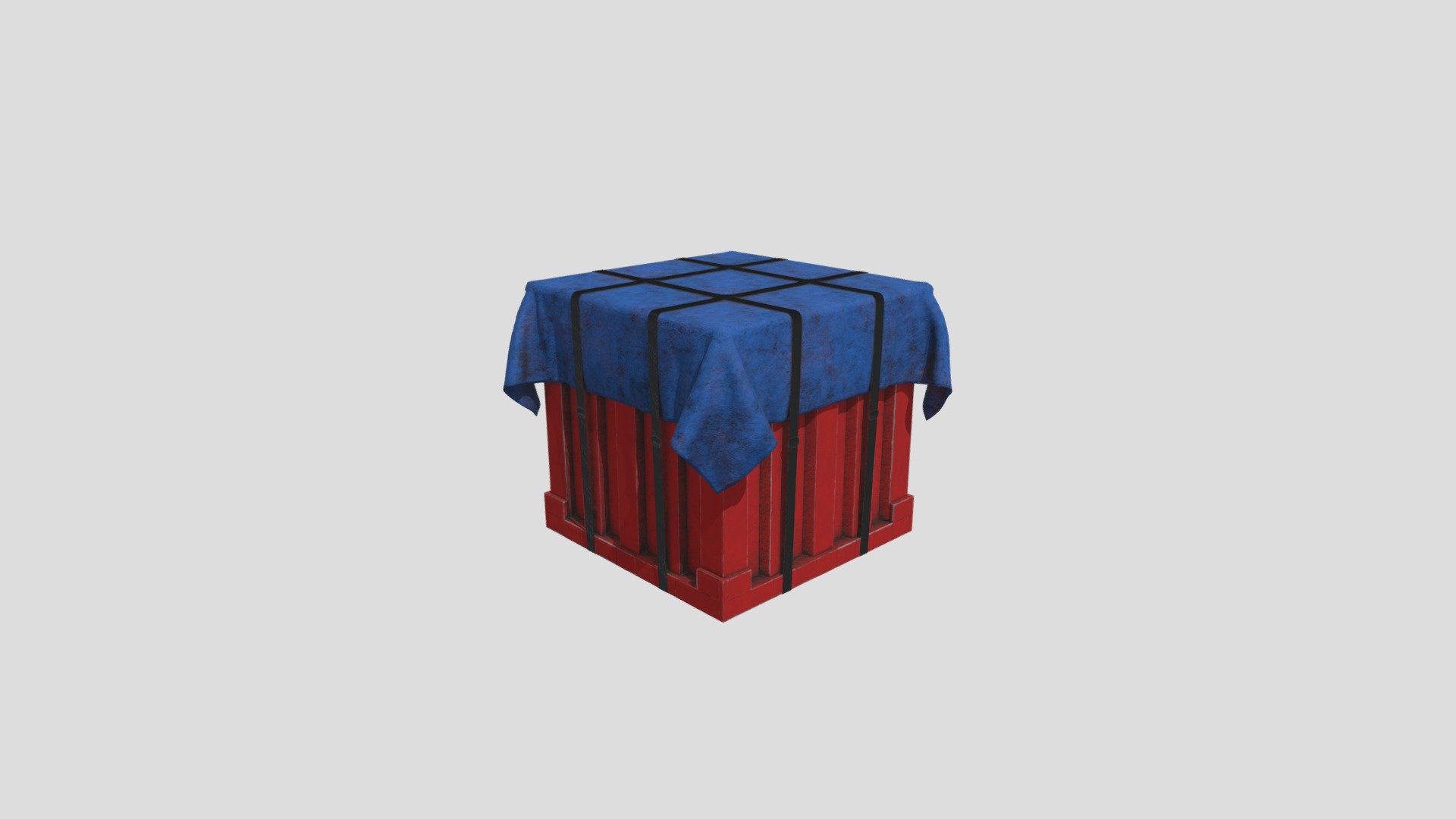 DROP Crate from PUBG - Download Free 3D model by JustBlendOut [91cd91b ...