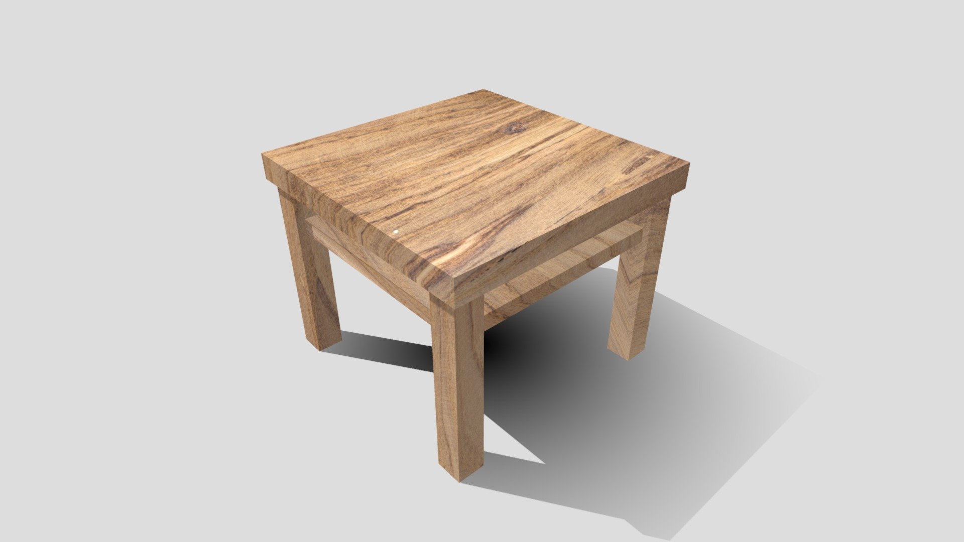 Square table low poly - Download Free 3D model by Gloombones (@ic74 ...