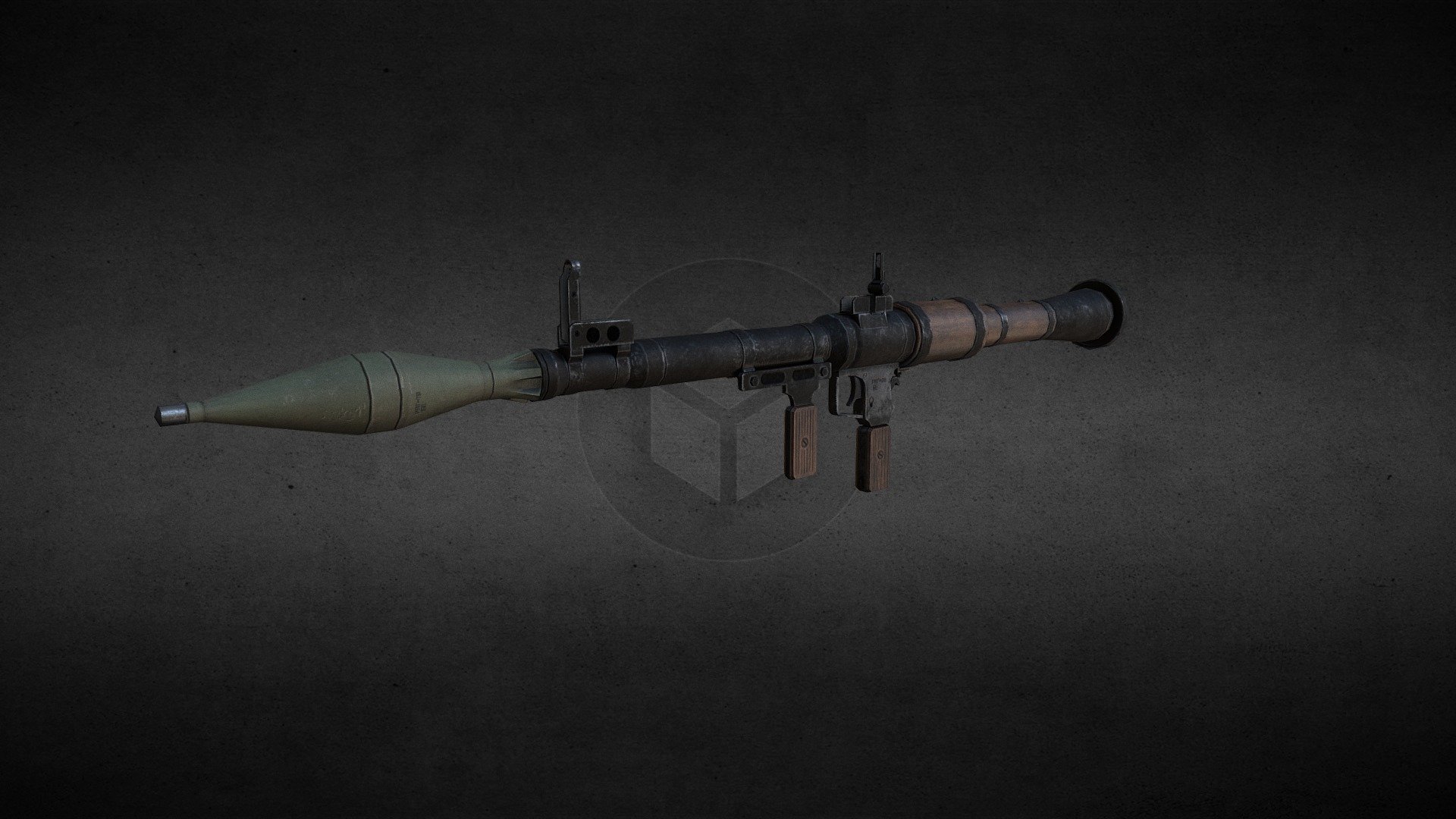 RPG-7 - Lowpoly - 3D model by edit_poly [91d0b9b] - Sketchfab