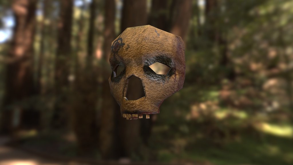Skullmask - 3D model by basaltenburg [91d11db] - Sketchfab