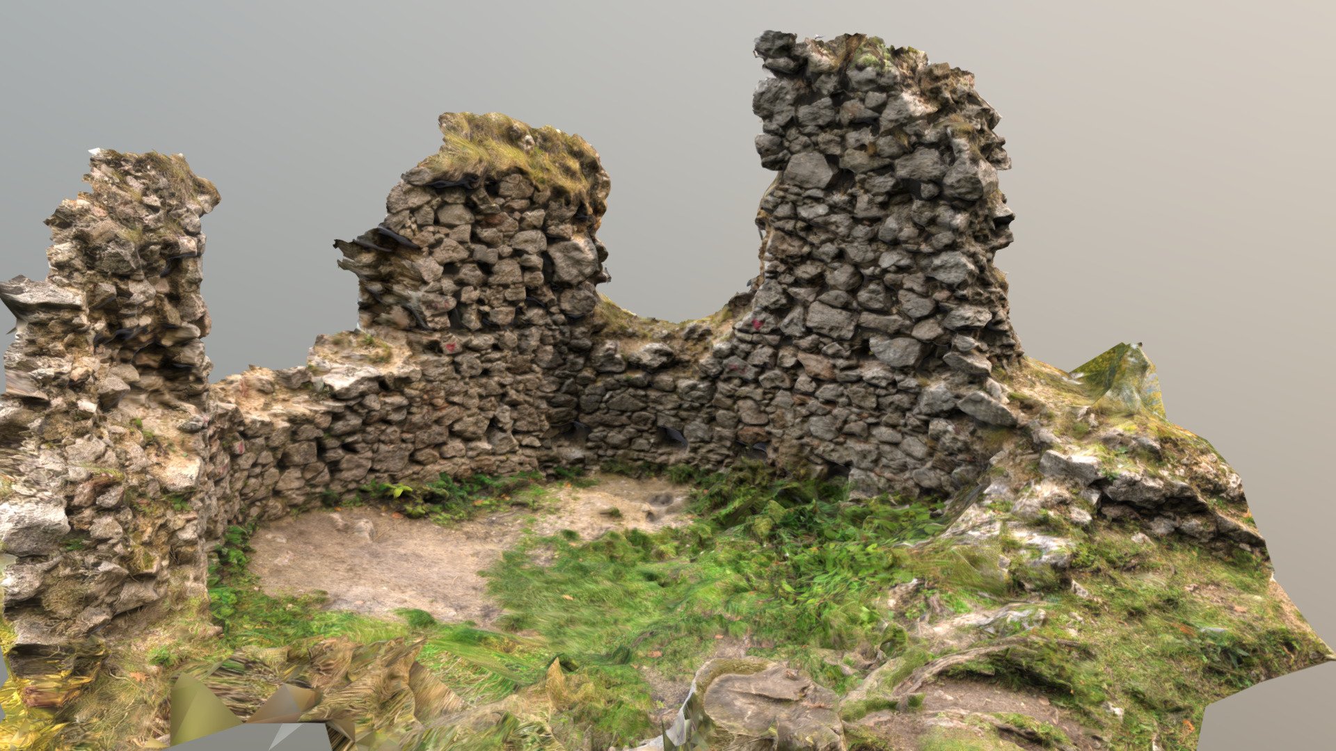Hrad Vršatec - Download Free 3D model by ocipuci [91d4066] - Sketchfab