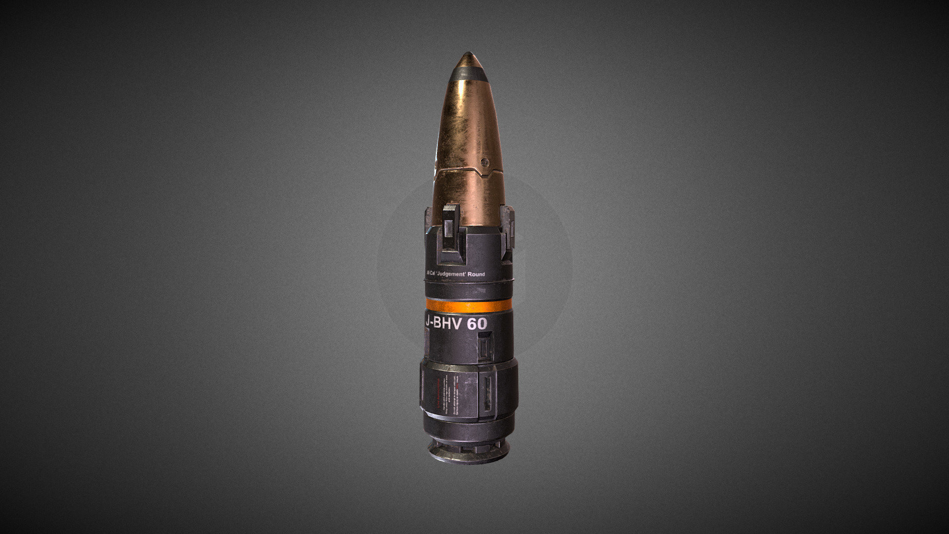 60 Cal Judgement Round Low Trid - 3D model by HGCD [91d5aeb] - Sketchfab