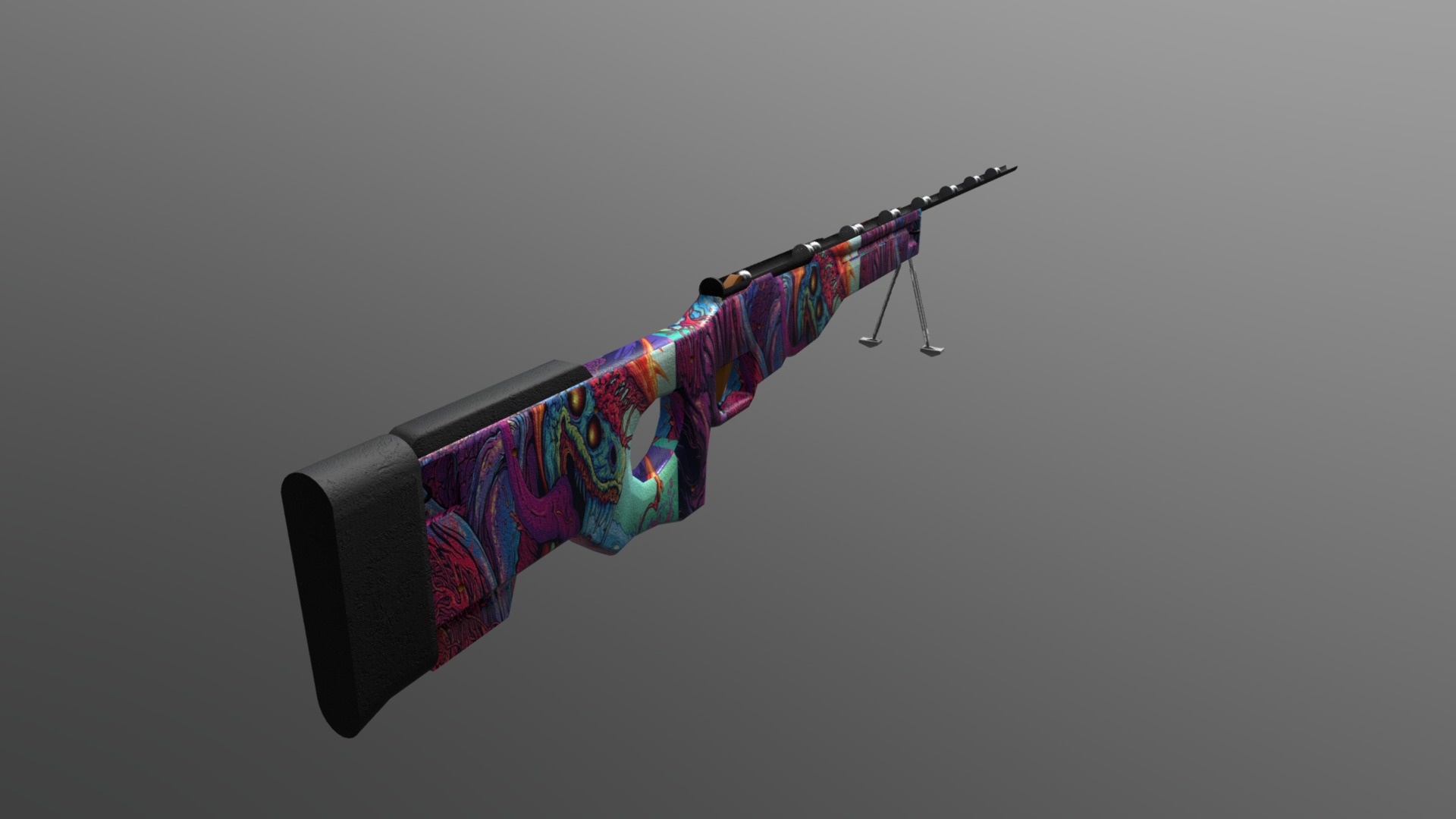 Rifle de Gauss - 2018 (Final Model) - 3D model by JapaBrandao3D ...