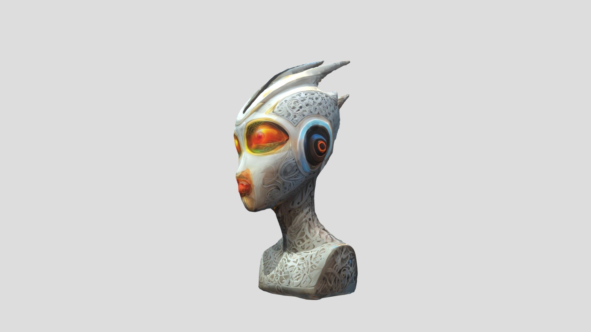 Alien - Download Free 3D model by kingmoon3D [91d6780] - Sketchfab