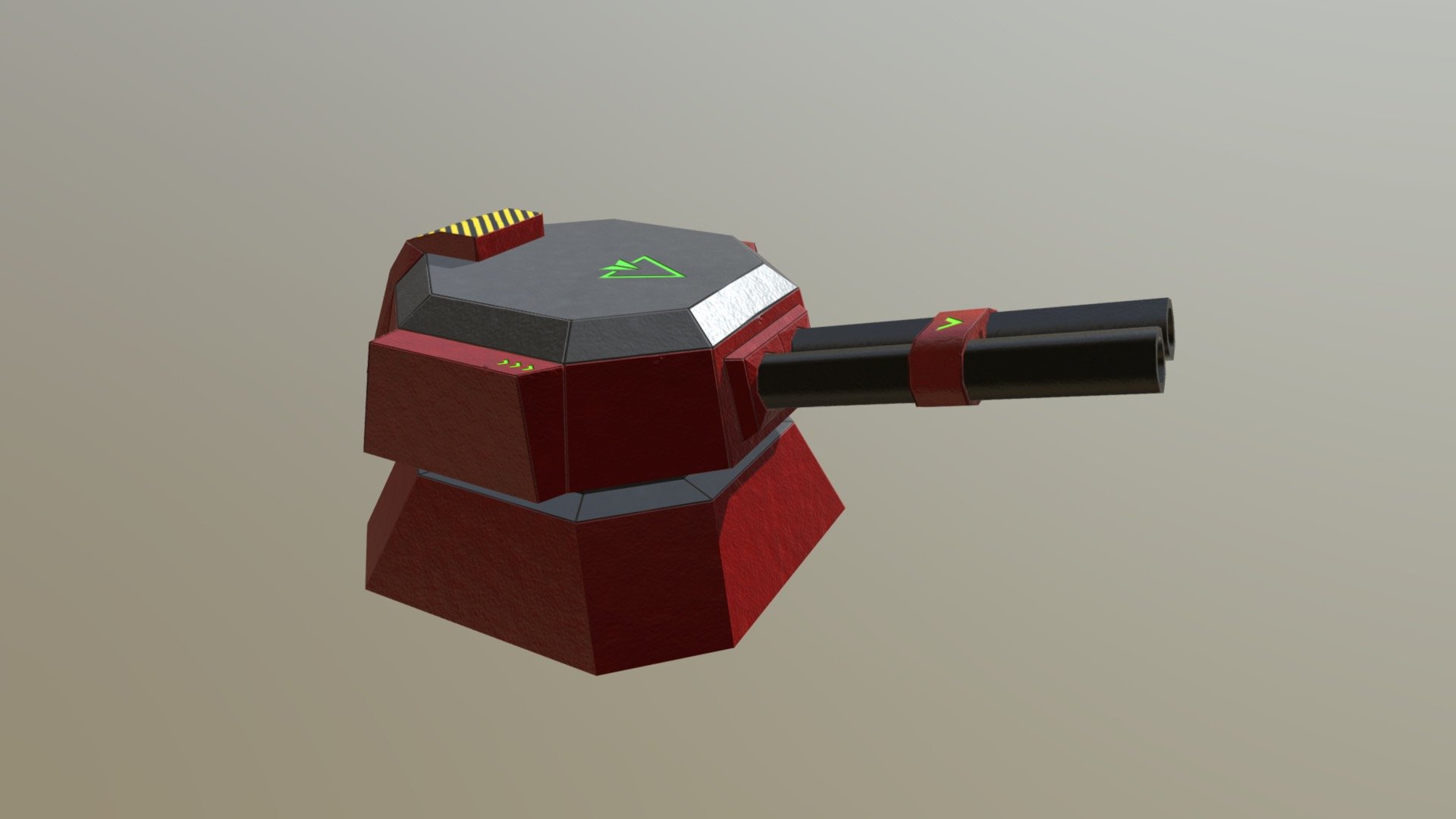 Auto Turret - 3D model by BESanchez [91d695c] - Sketchfab