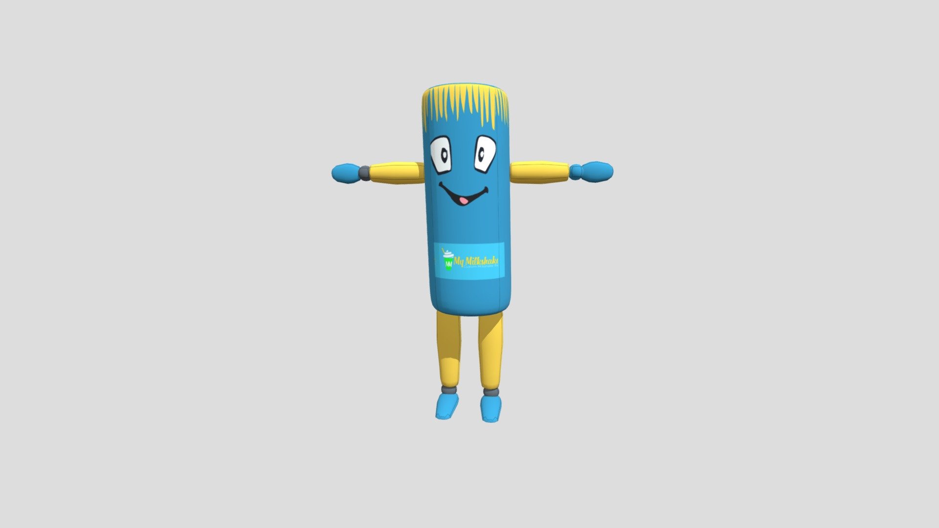 My milkshake dancing - Download Free 3D model by pujaramihir121 ...