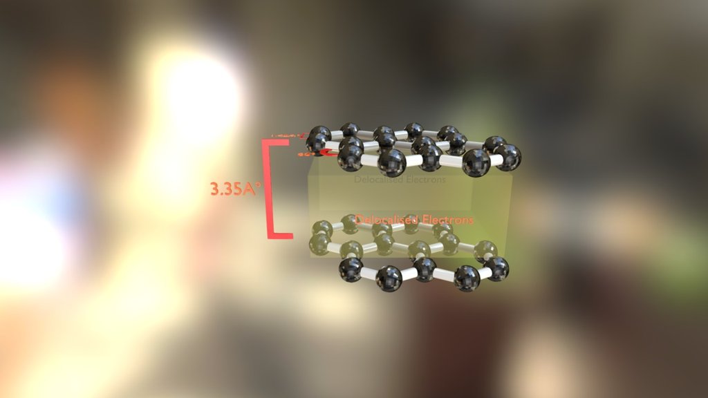 Graphite - Covalent Network Model - 3D model by Dominicm99 [91db131 ...