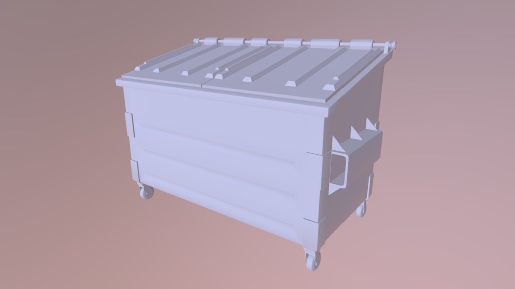Trash Dumpster - 3D model by Omnipotent [91e0143] - Sketchfab