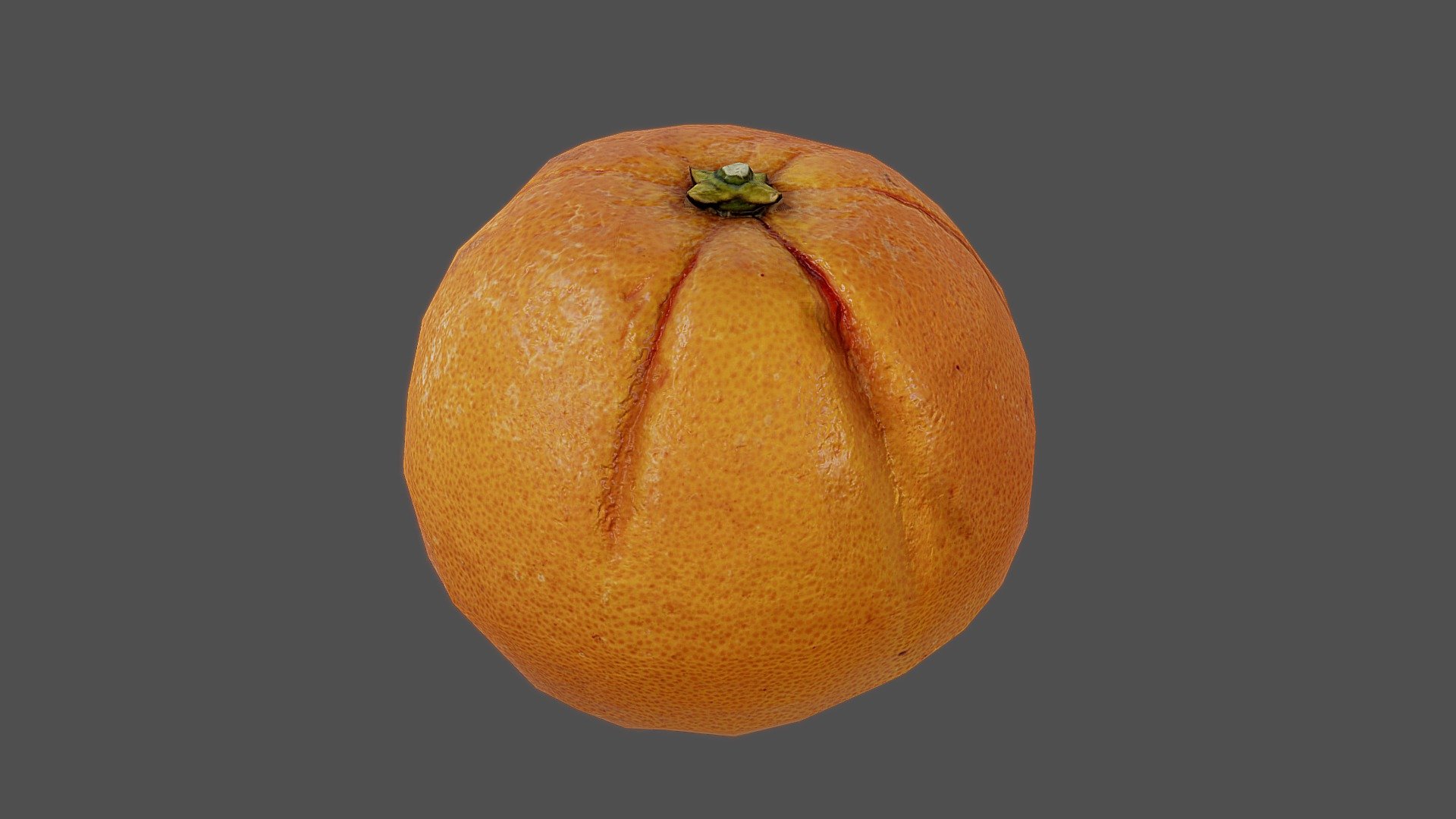 Orange - Low Poly - Photogrammetry - 3D model by GAMEGRAMMETRY ...