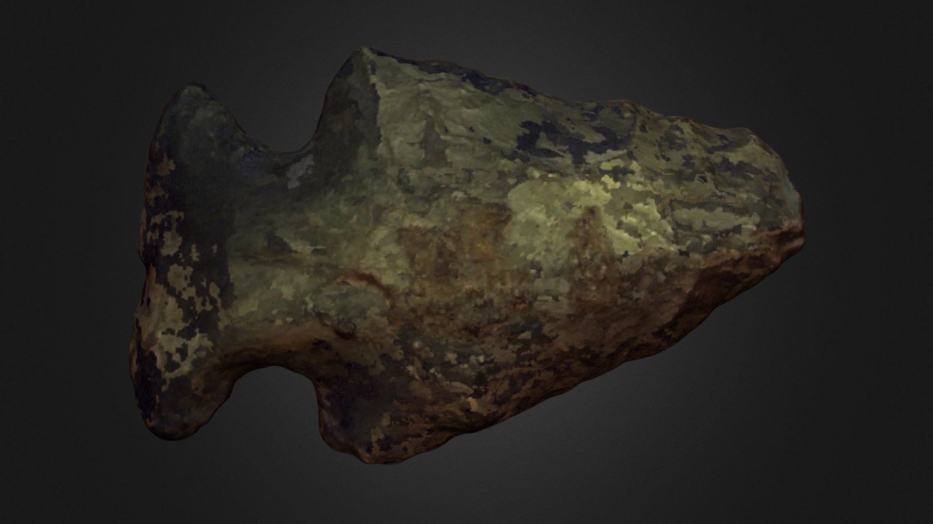 Side-Notched Point - 3D model by Lakehead Anthropology ...