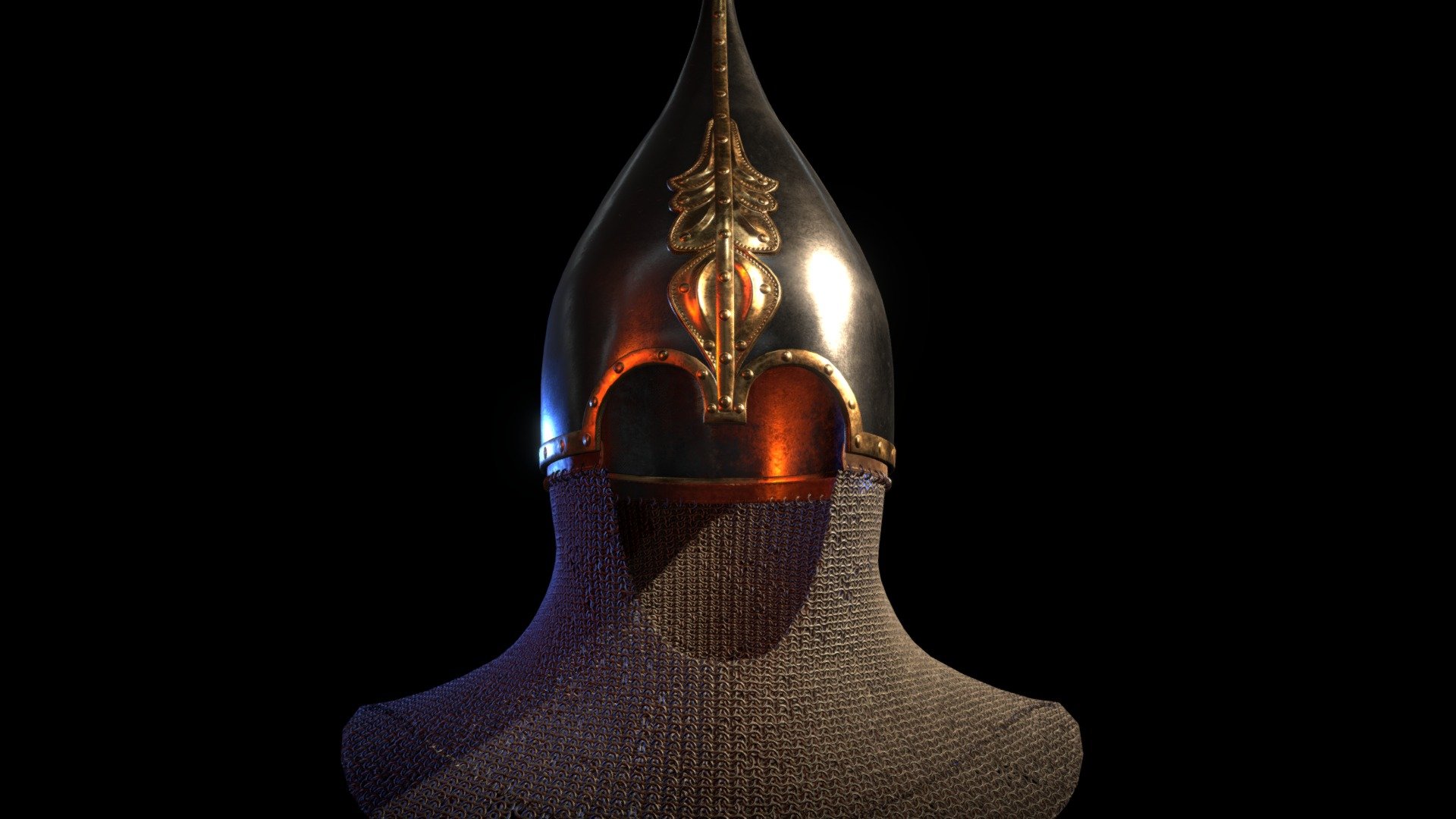 Boyar Helmet #1 - Buy Royalty Free 3D model by The Ancient Forge (Svein ...