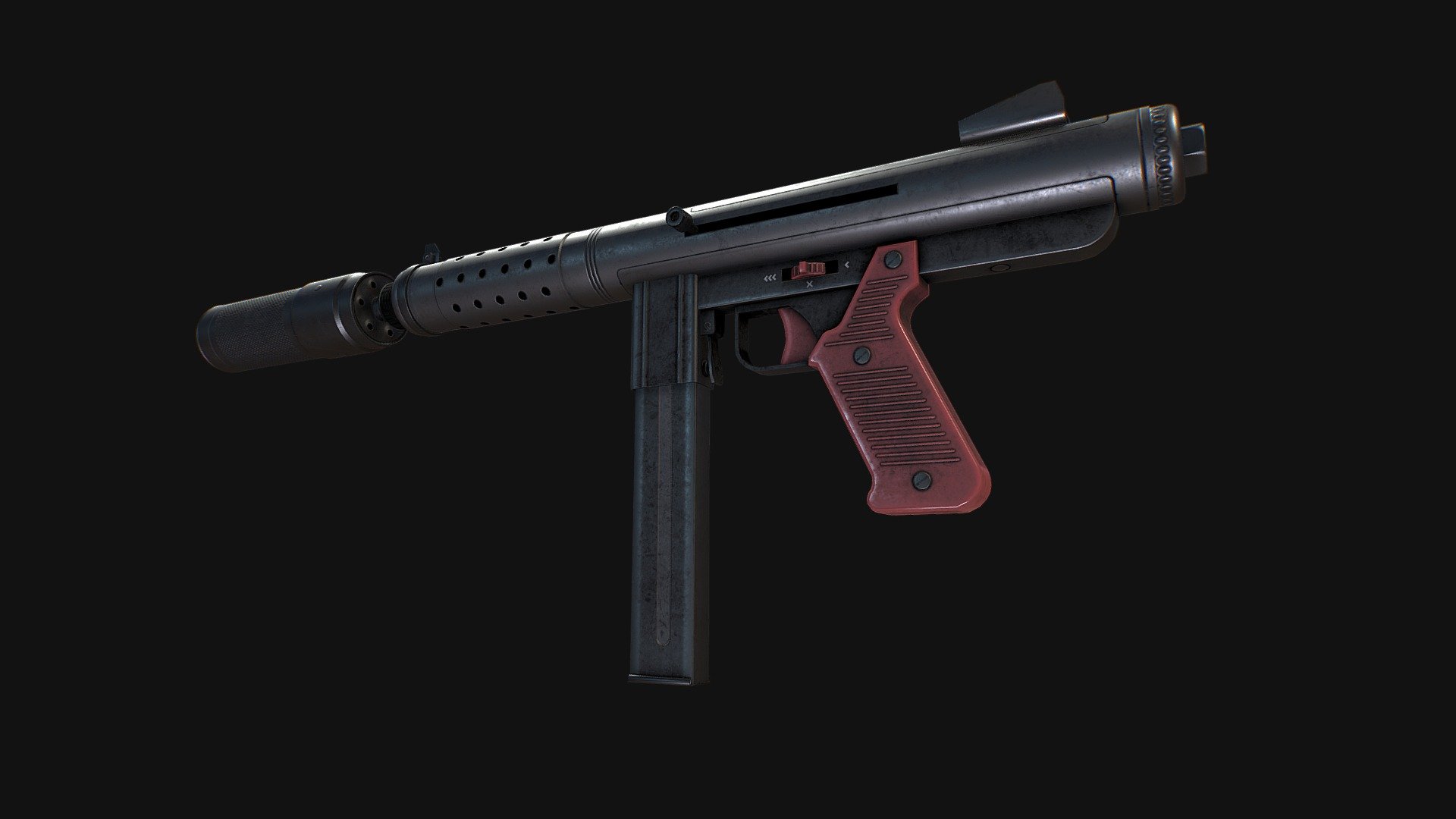 SMG Custom - 3D model by M68 [91e3a50] - Sketchfab