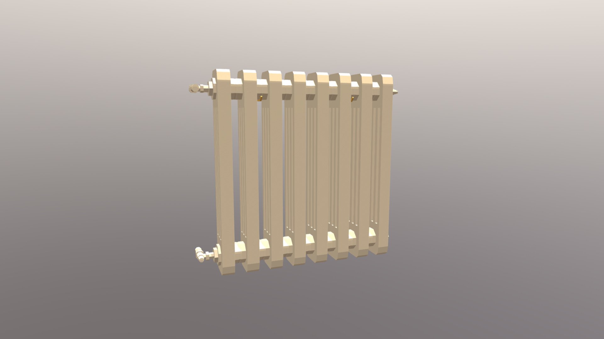 Low-poly radiator - Download Free 3D model by pino (@toomuchpino ...