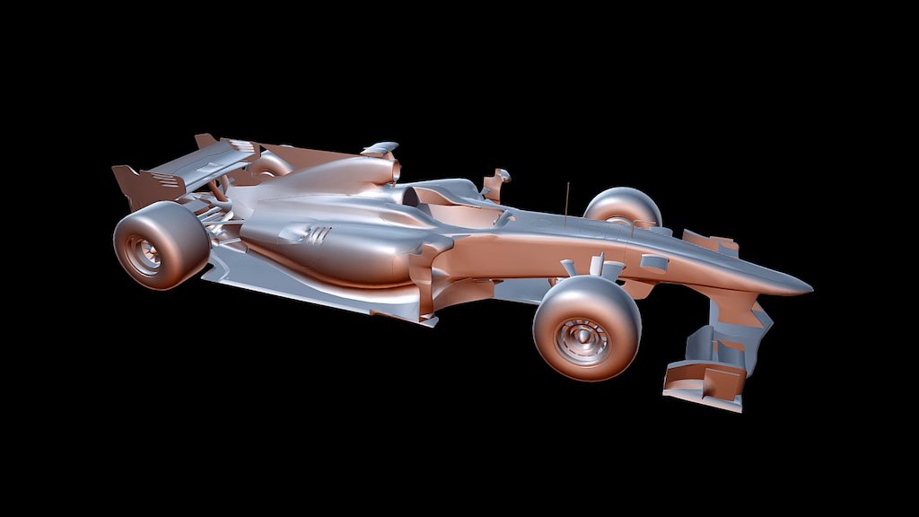 F1 Car 2017 - 3D model by Salmaan (@snoorgat) [91e6386] - Sketchfab