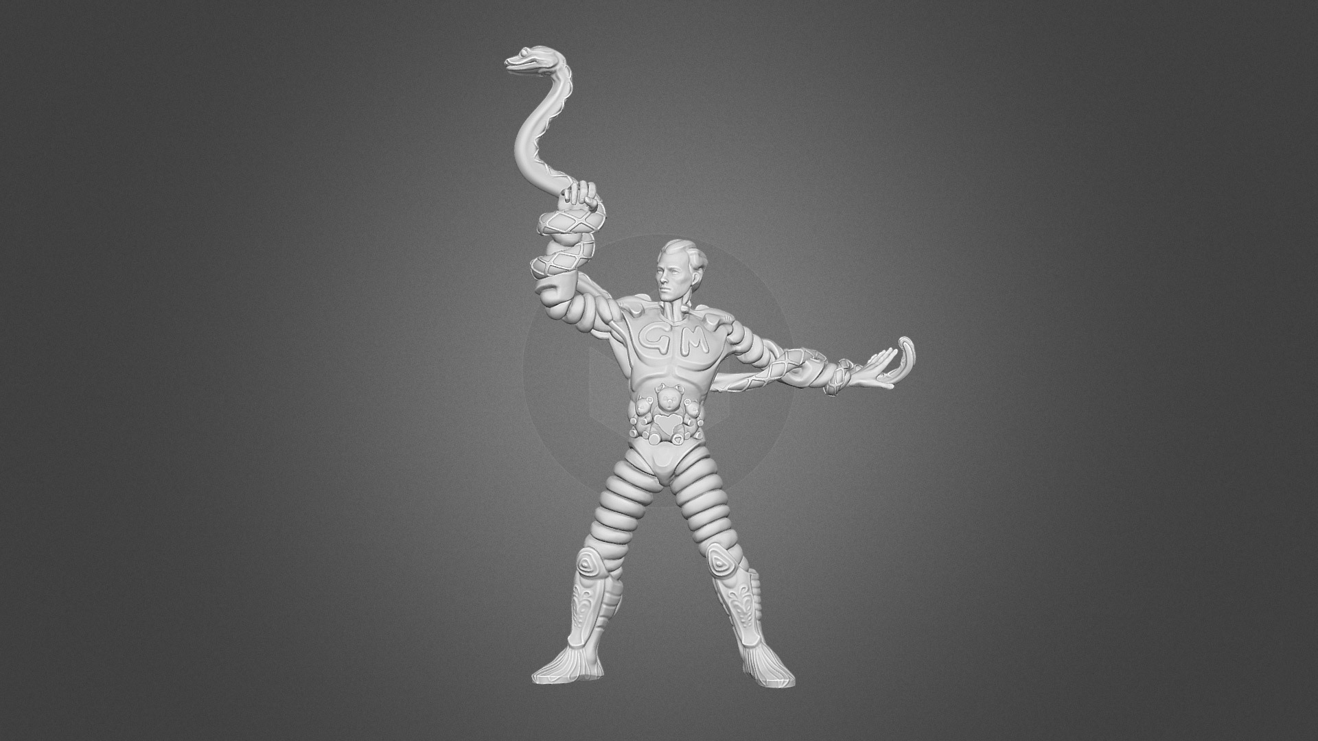 Gummy Man - 3D model by oddbody (@oddcell) [91e7d09] - Sketchfab
