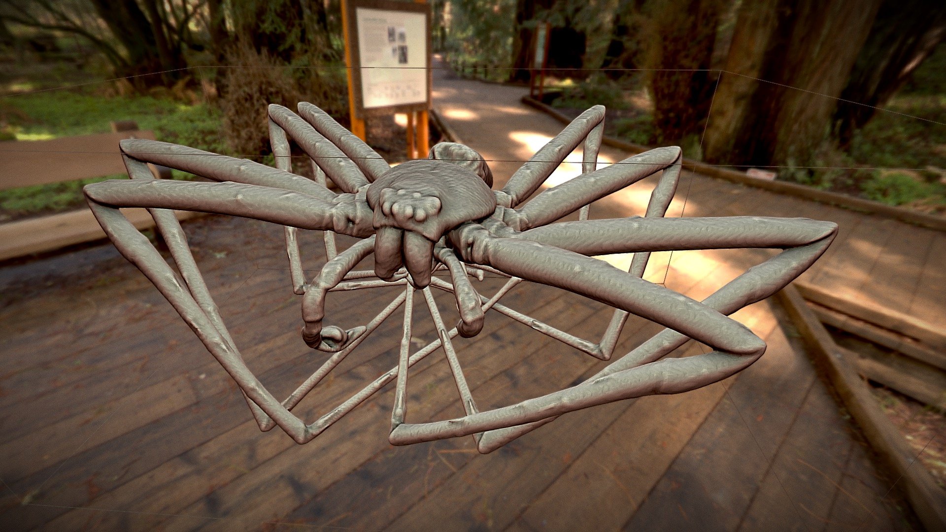 Japanese Big Spider (by microCT) - 3D model by 3D Imaging Room in NIG ...