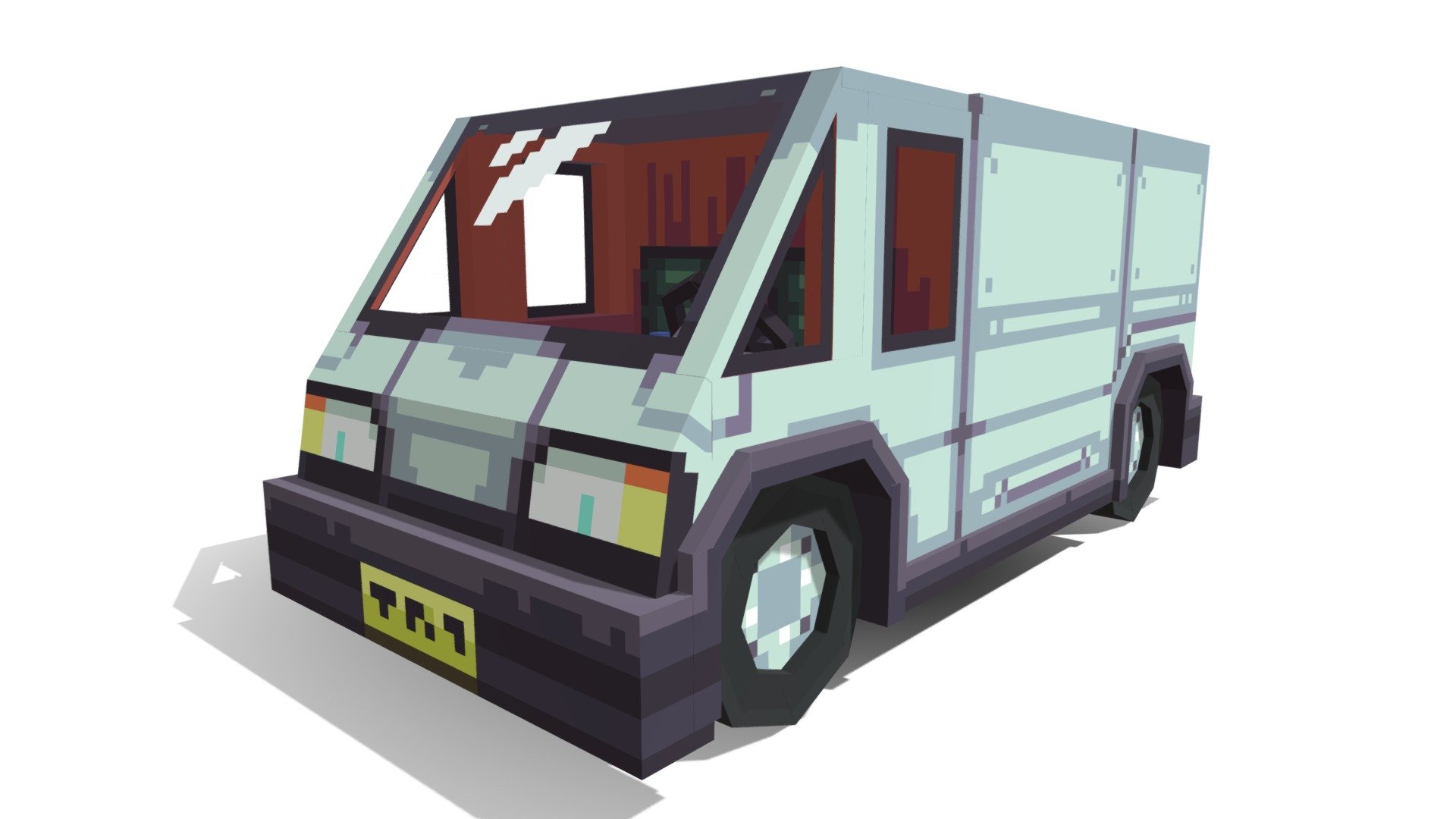 Moving Van - 3D model by Octovon (@OctovonMC) [91e90f6] - Sketchfab