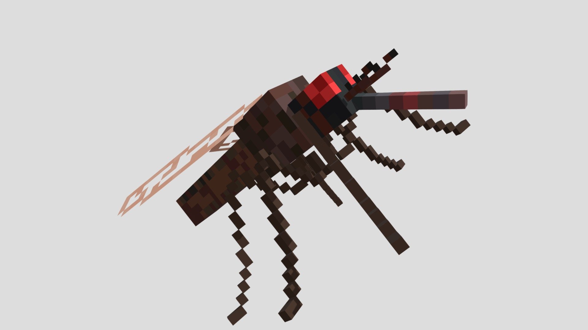 Minecraft Mosquito - Download Free 3D model by GMDb3 on CG (@GMDb3Games) [91e9aff] - Sketchfab