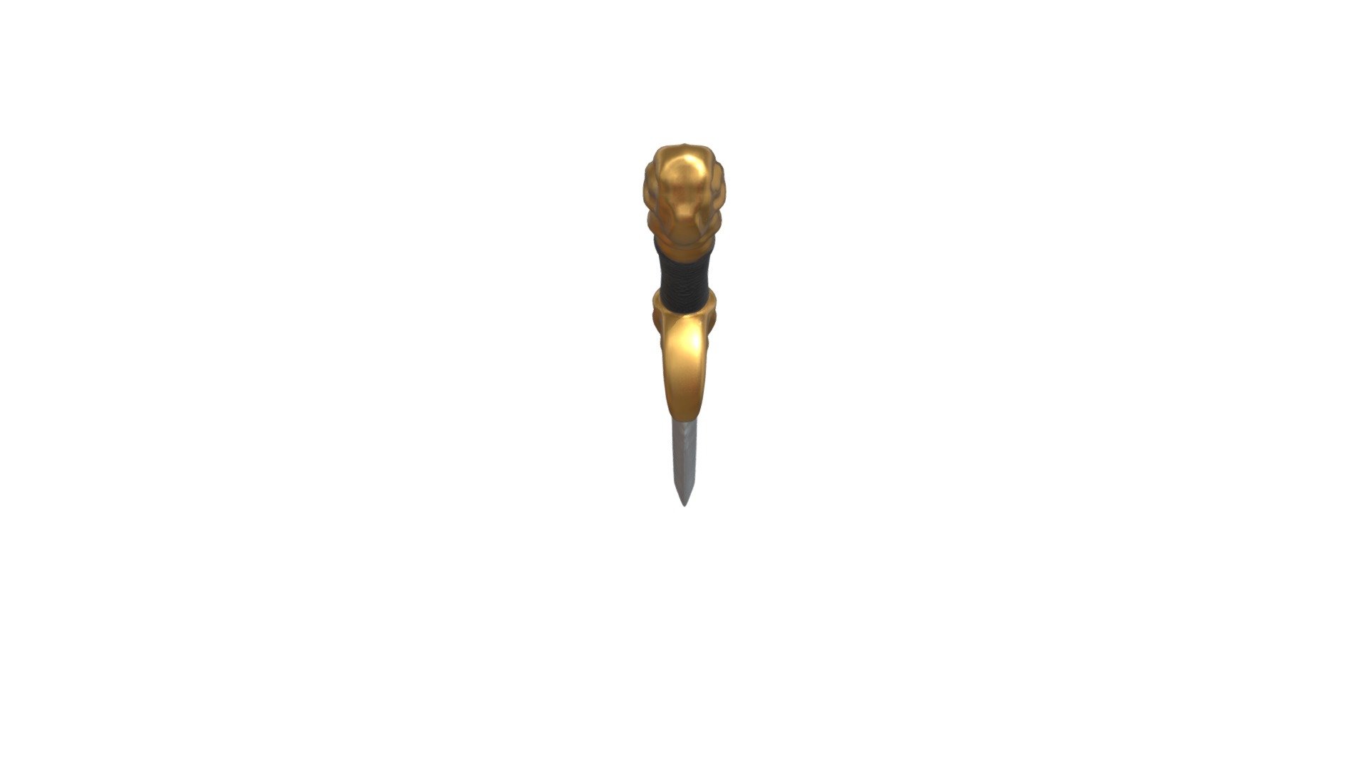 Decorative fantasy sword with intricate hilt de - 3D model by ...