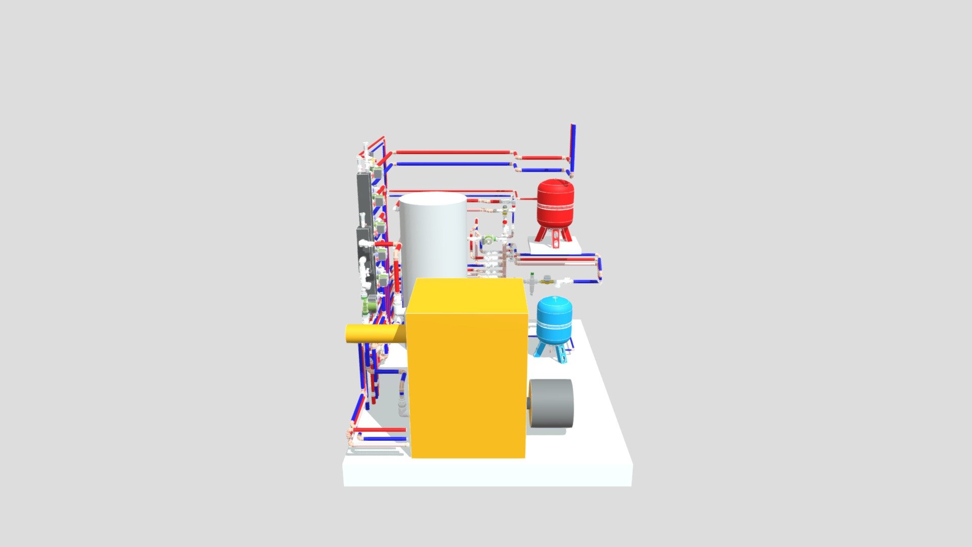 boiler room FEDAN - 3D model by ippolitovigor006 [91eaa89] - Sketchfab