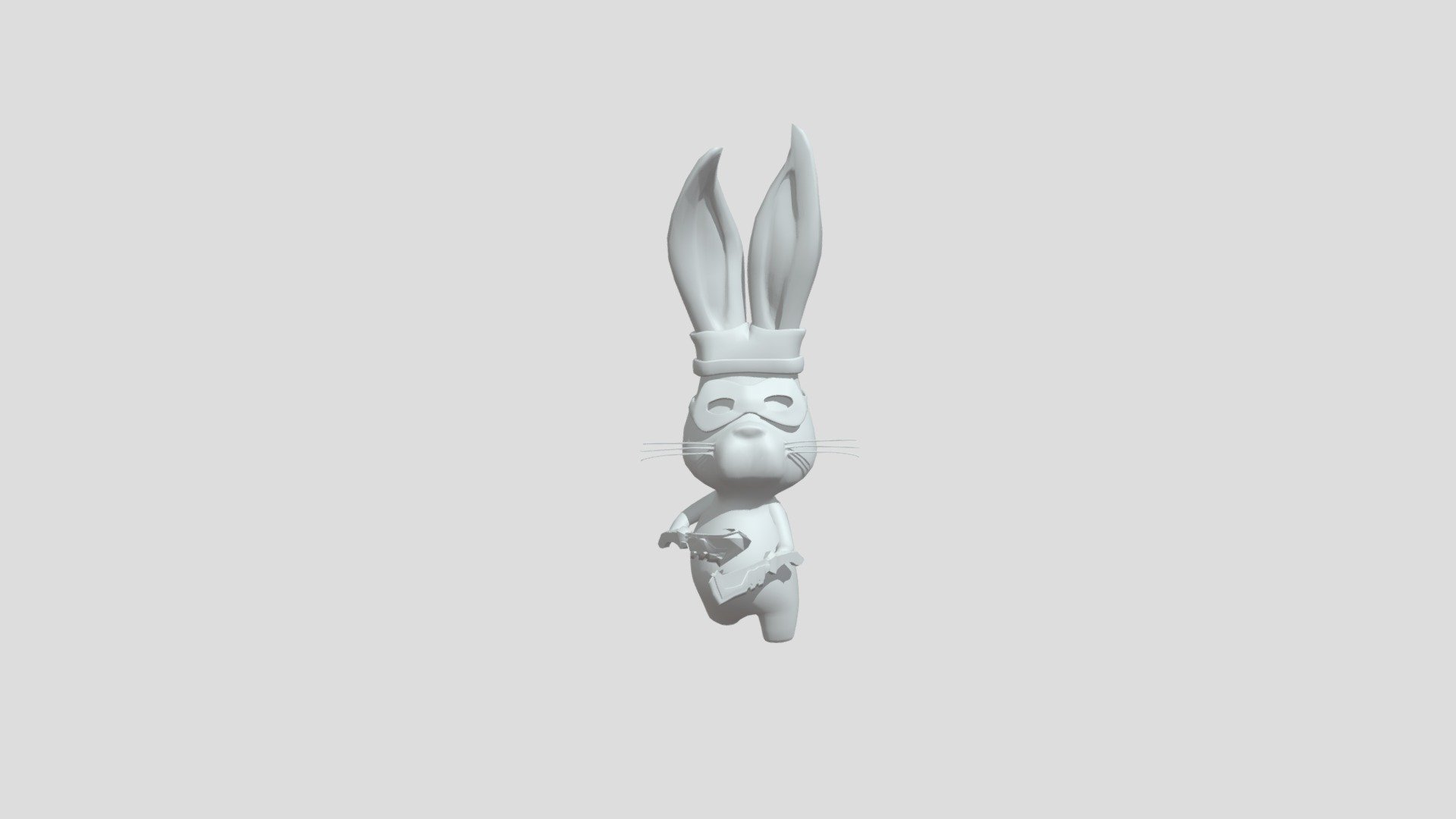 Bunny Attack - 3D model by khdesign_ (@refinedarts) [91eb9a3] - Sketchfab
