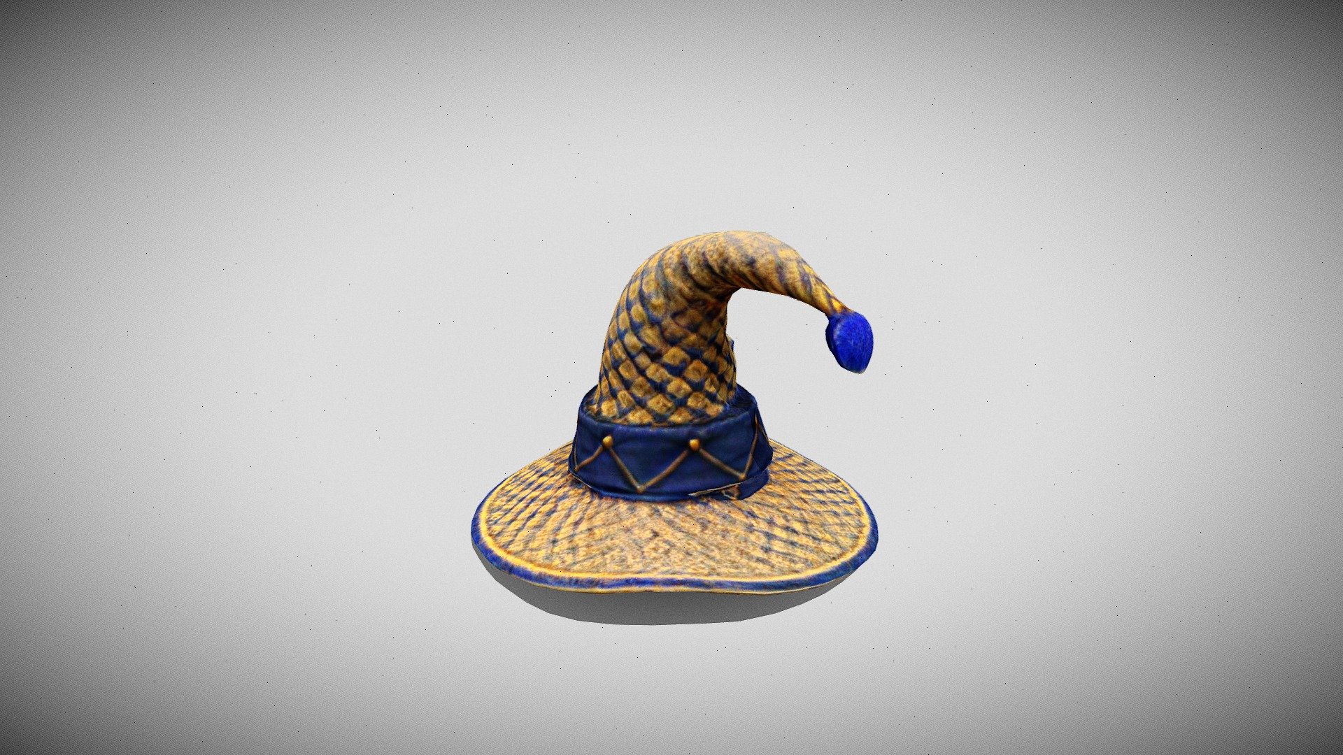 Wizard Hat Optimized - Download Free 3D model by xxsipro [91ee217 ...