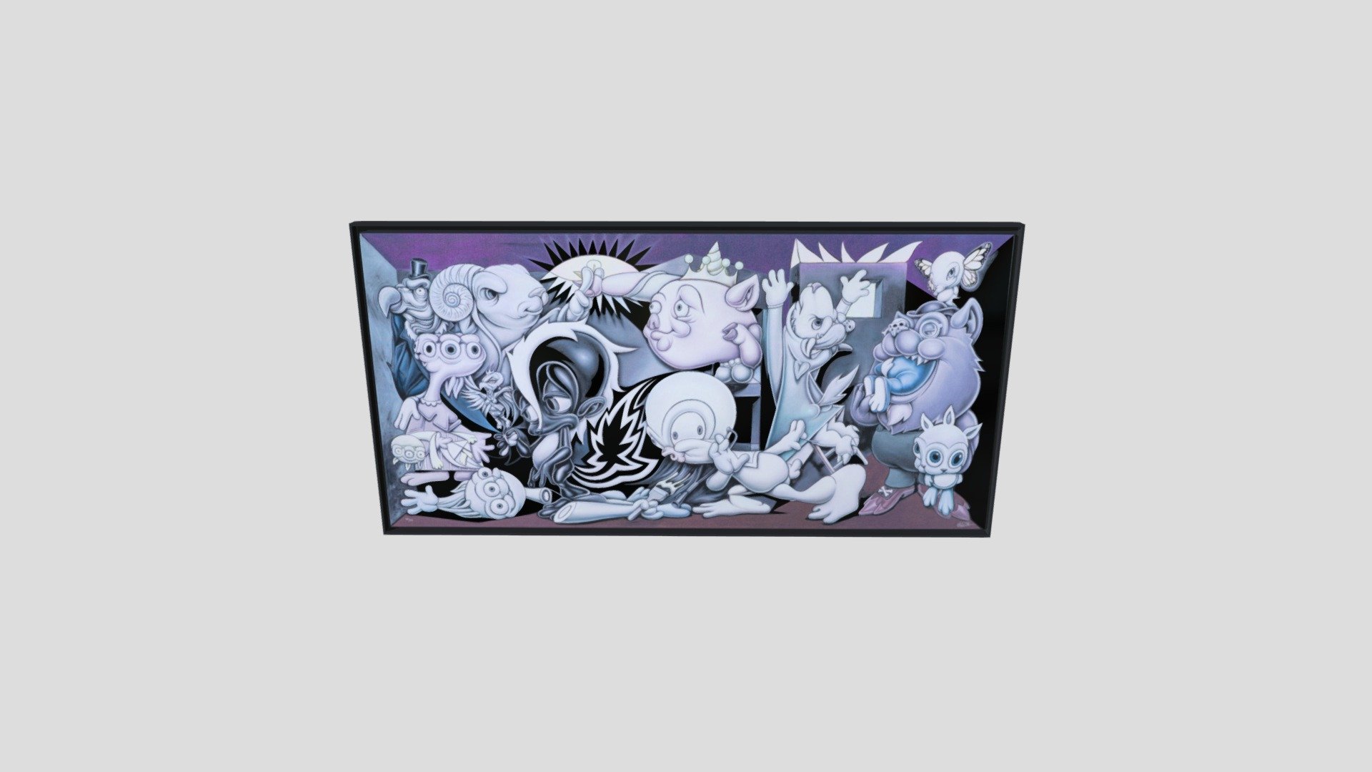 Punk Skunk Guernica - Download Free 3D model by marcosis [91eeb7a ...