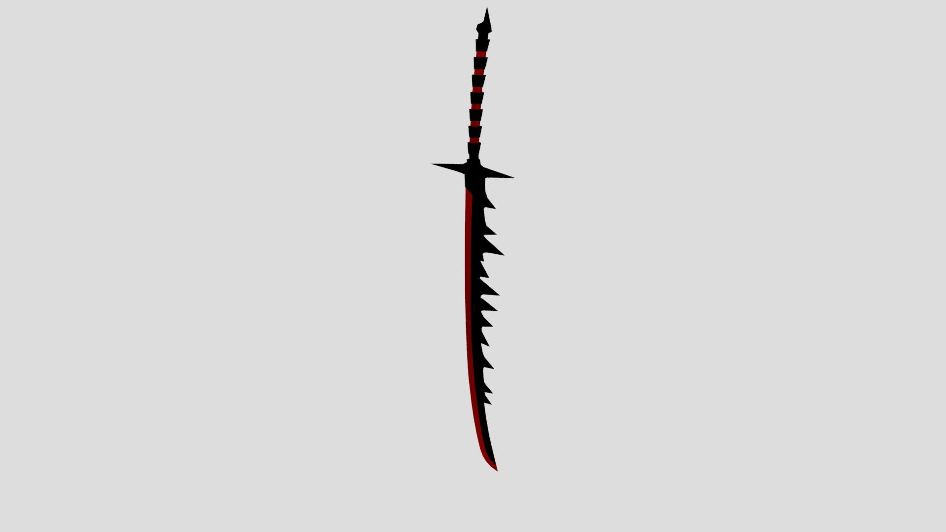 Red Sword - 3D model by DK (@dkdevil123456789) [91eebcd] - Sketchfab