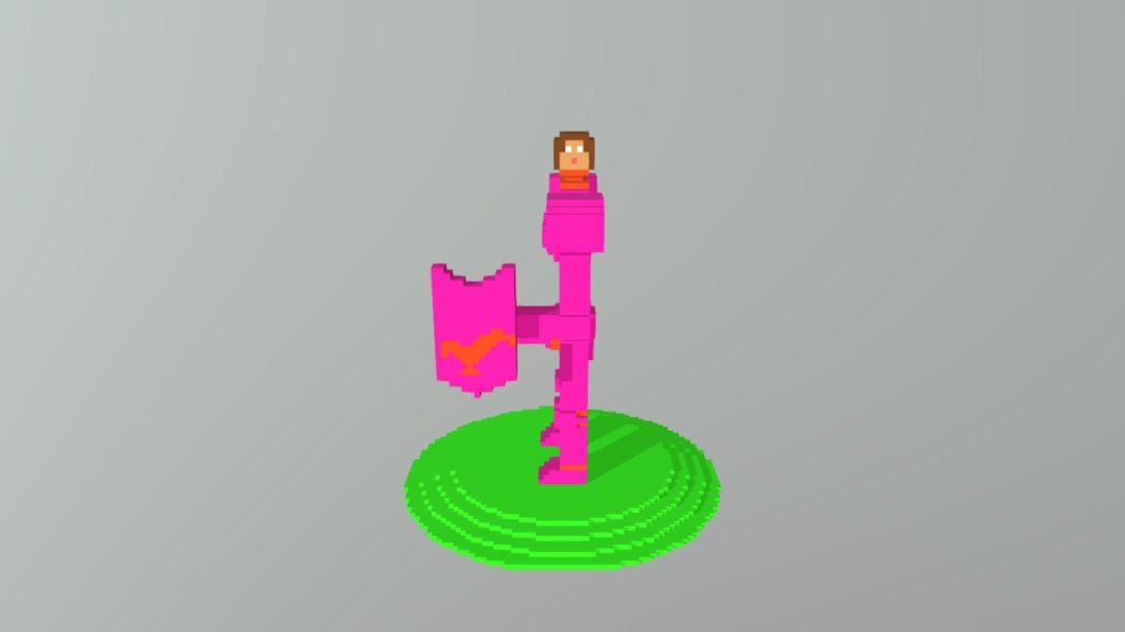 Pink Palidins - 3D model by DodoAllosarusRex [91eeda4] - Sketchfab
