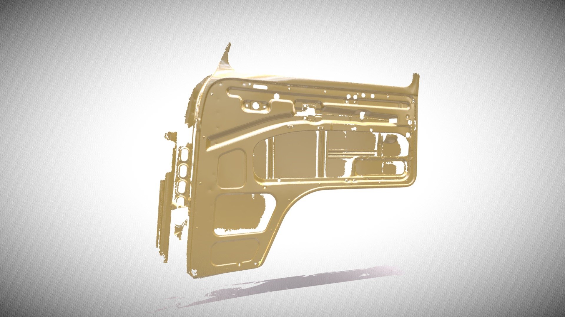 1978 VW Bus R Front Door - Download Free 3D model by Seth Hamer ...
