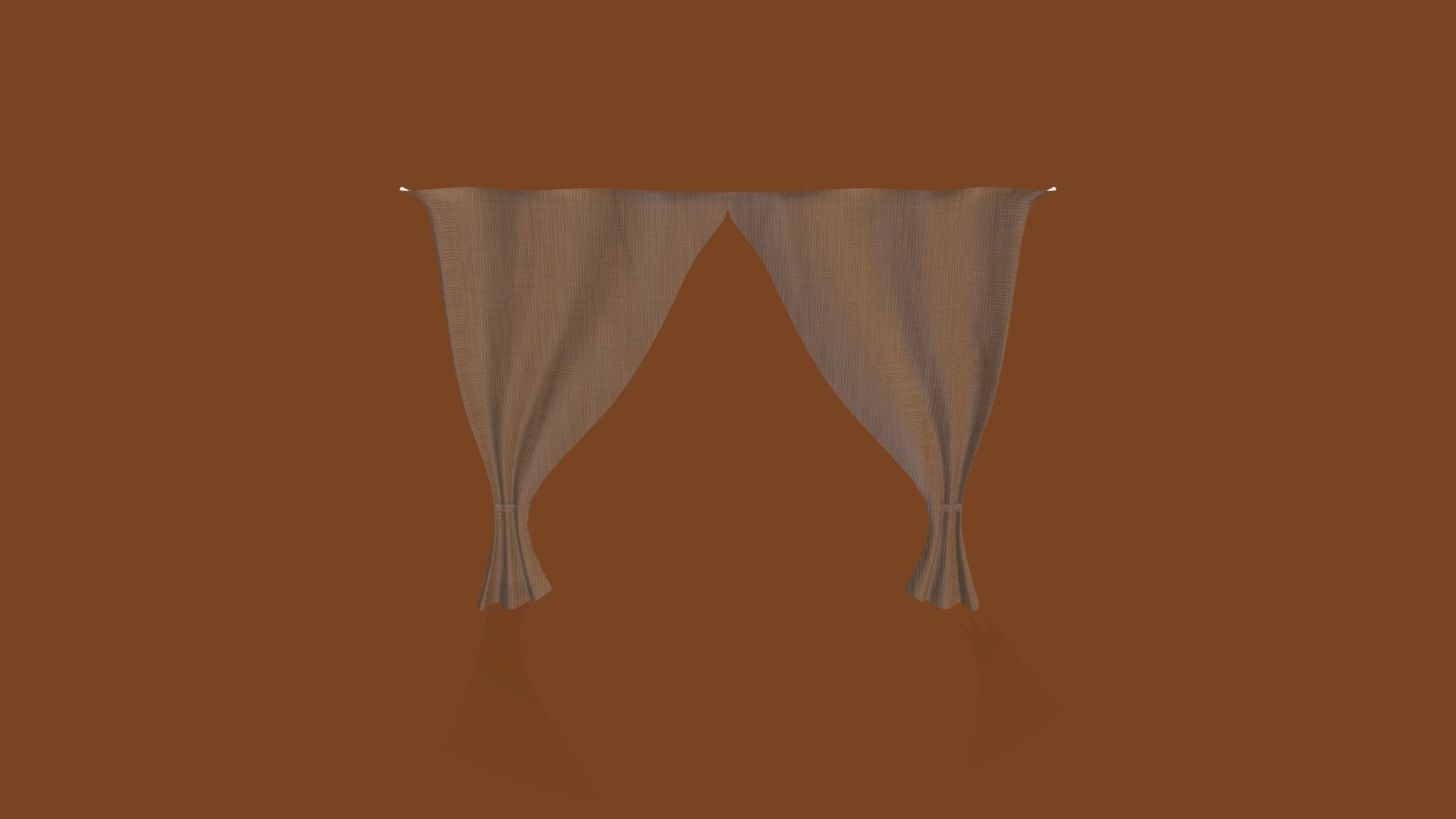 curtain - 3D model by DylanChee [91efd2e] - Sketchfab