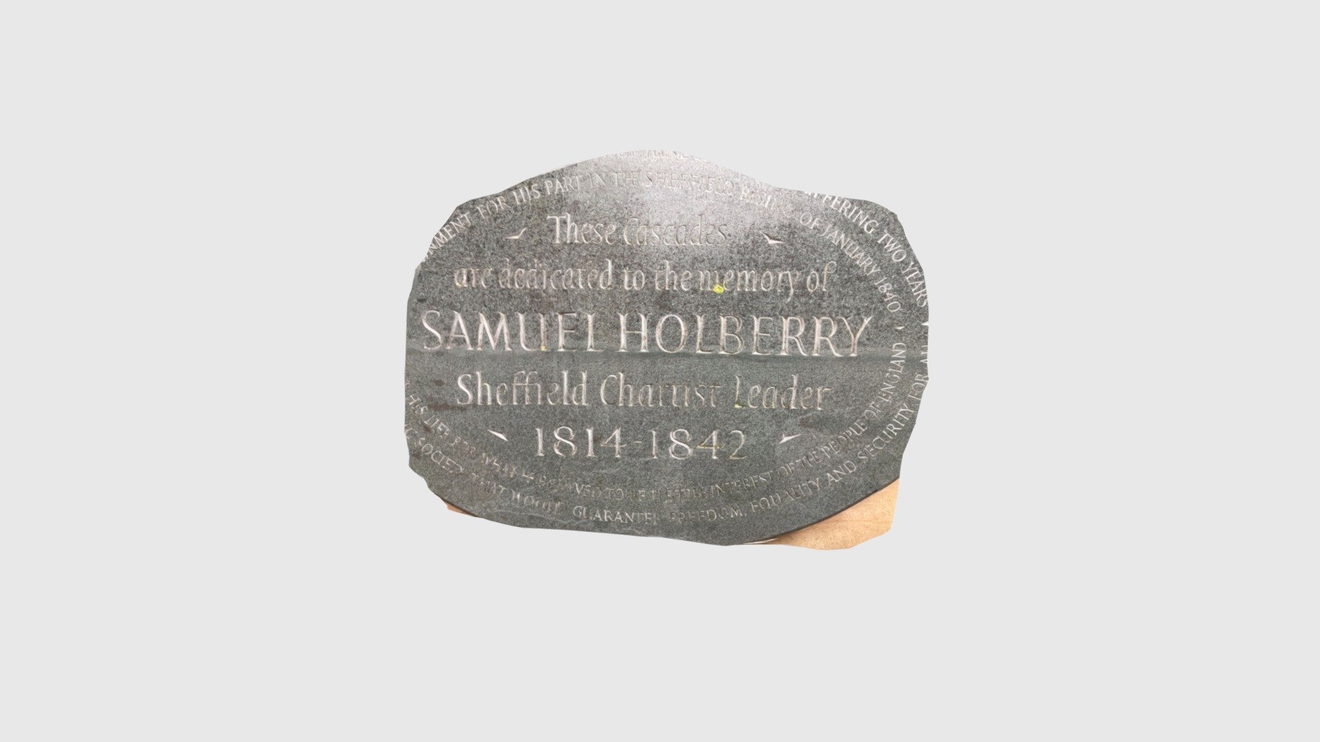 Plaque - Download Free 3D model by Connor0409 [91f0443] - Sketchfab