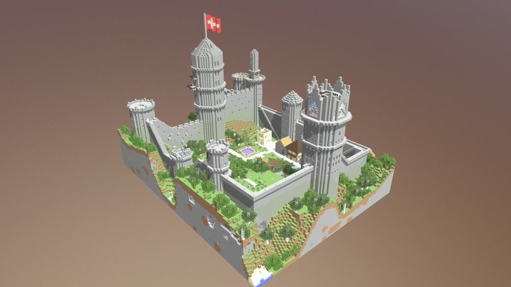 Minecraftbuild-minecraft-models 3D models - Sketchfab
