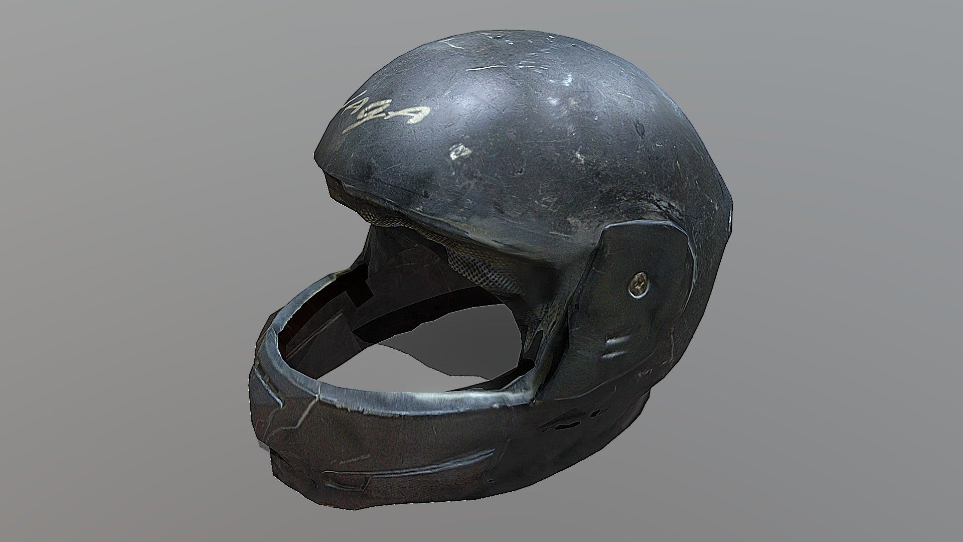 Black Helmet - 3D model by 2dreamart2 [91f2b34] - Sketchfab