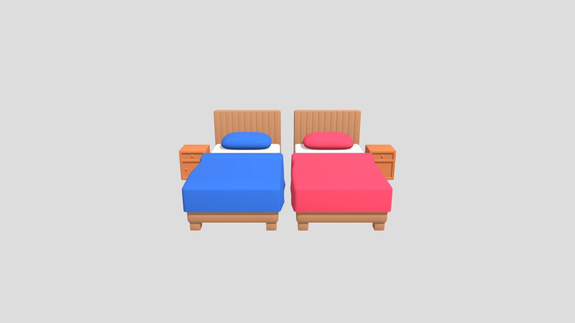 Kasur - Download Free 3D model by Nafal Collection ...