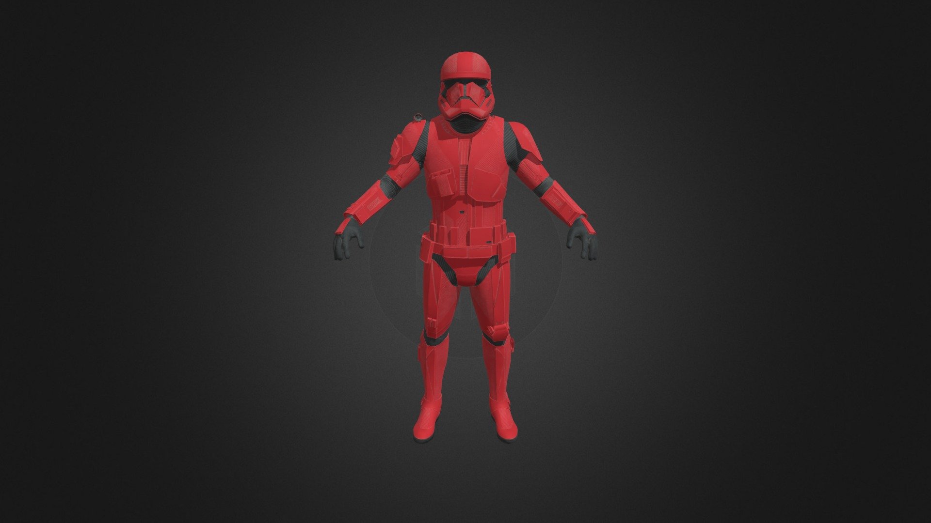 Sith trooper || Episode IX: TROS - Download Free 3D model by RC-KOA ...