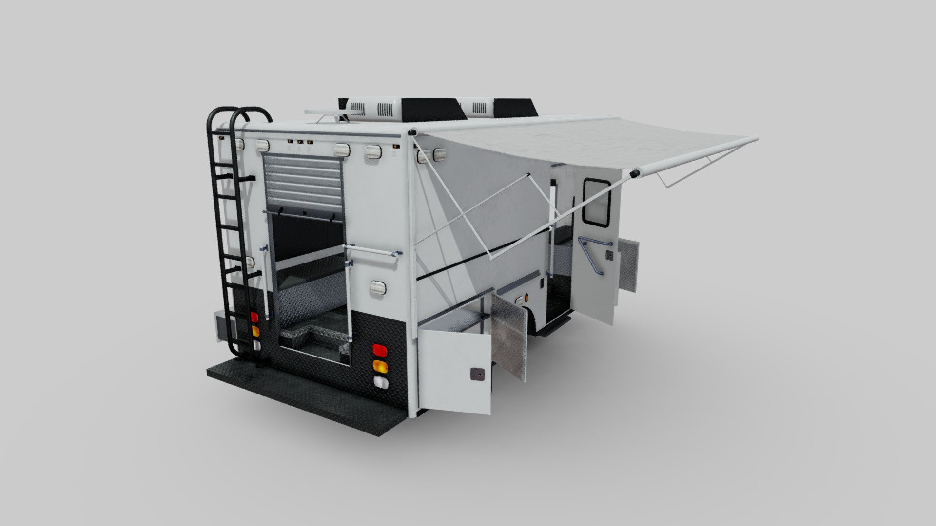 SWAT Tactical Response Trailer - 3D model by luisbcompany [91f5bdf ...