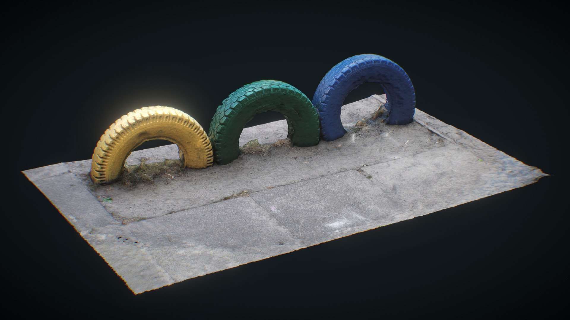 TIRES DECOR - Download Free 3D model by POINTERBOY (@pointerboy3D ...